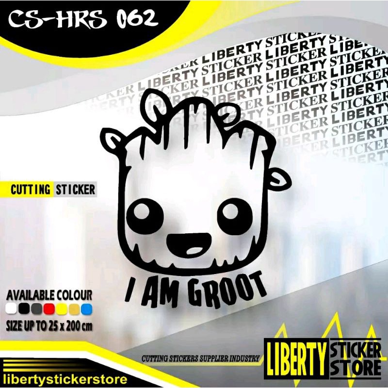 Cutting Sticker Marvel Baby Groot | Cutting Marvel Baby Groot Stickers ...