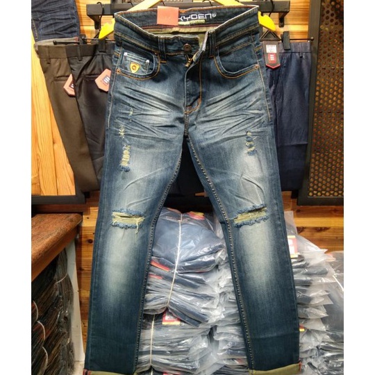 Price //men's ripped jeans //patched ripped men's jeans / ripet distro ...