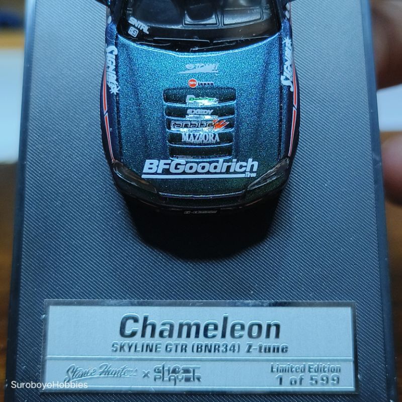 Stance Hunters X Ghost Player High Rev Series 1/64 Nissan Skyline GTR ...