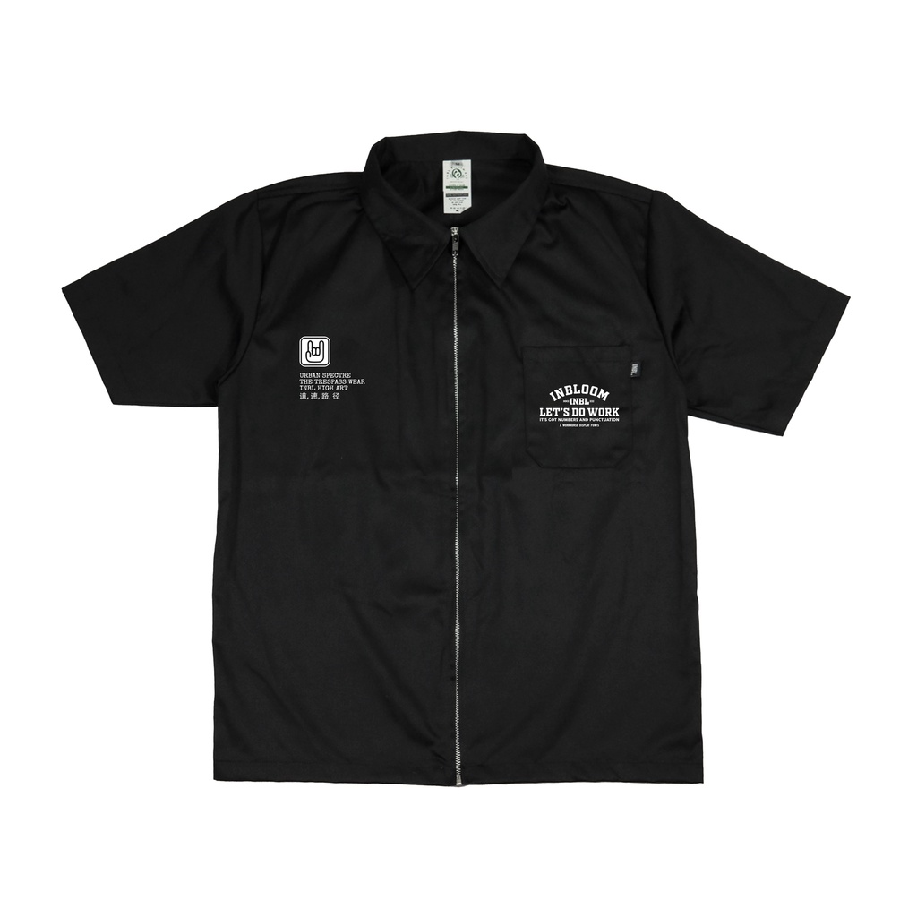 Inbl Workshirt Do Working Black | Shopee Philippines