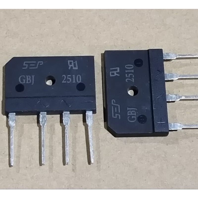 Comb bridge diode 25a 1000v GBJ2510 Original SEP 25 ampere comb diode ...