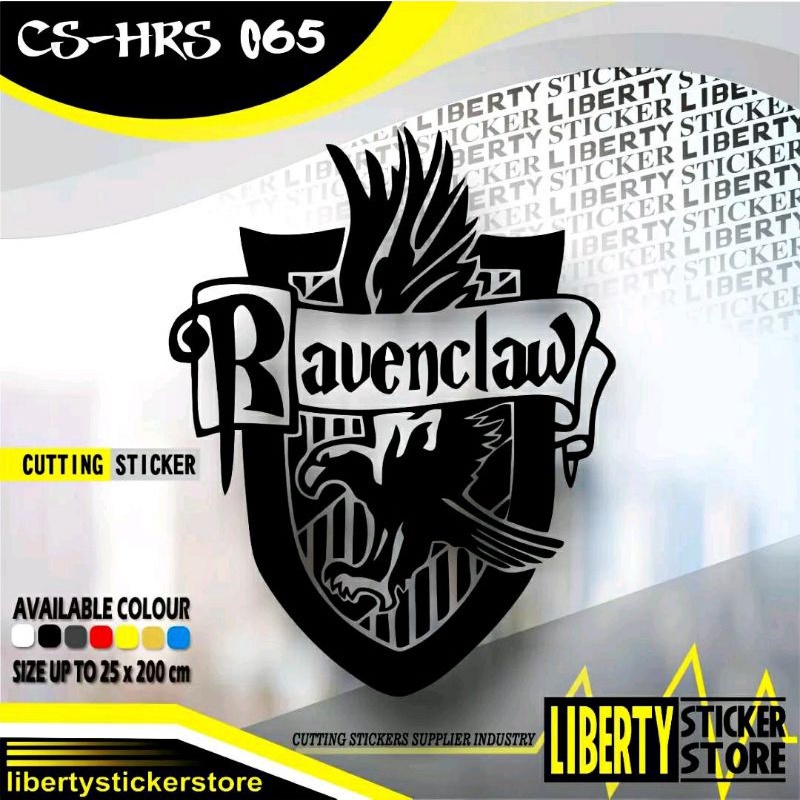 MEDIUM Cutting Sticker Ravenclaw | Ravenclaw fan made Cutting stickers ...