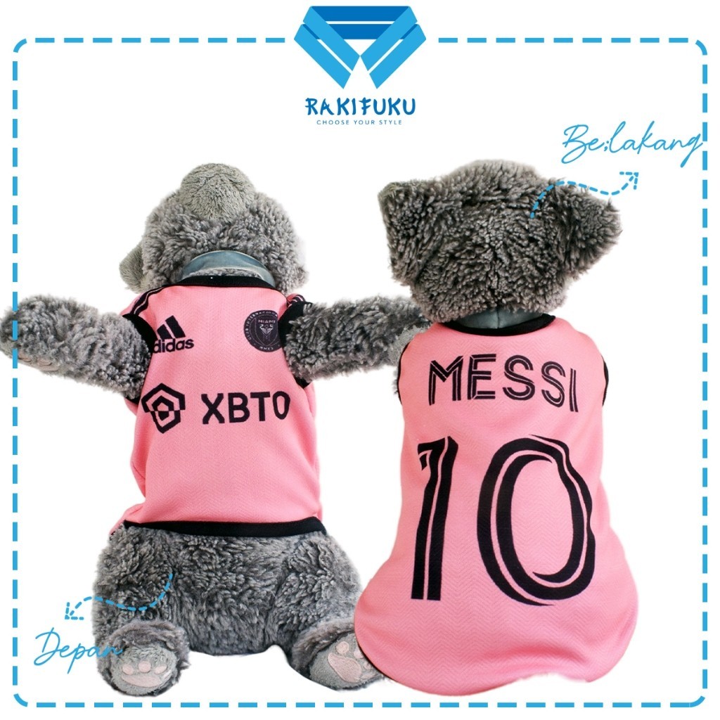 Inter Miami Funny Soccer Jersey Cat Clothes [Can REQUEST Name] | Shopee ...