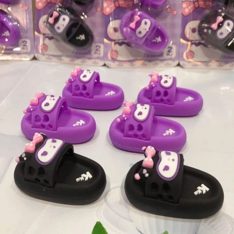 Kuromi Sanrio Sandals Eraser Original Kumimi Eraser | Shopee Philippines