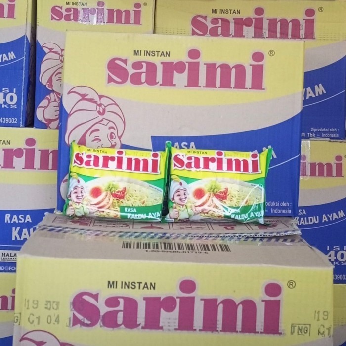 Sarimi Chicken Broth Flavor 1 Box Contains 40 pcs | Shopee Philippines