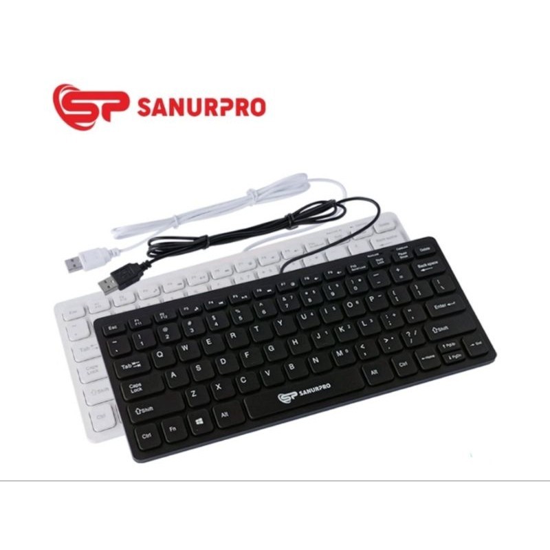 Keybord Mini USB Sanurpro K-1000 | Shopee Philippines
