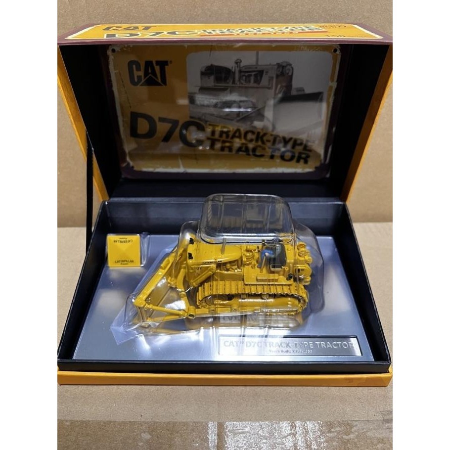 Diecast Miniature Heavy Equipment Paint D7C Bulldozer Tractor DIECAST ...