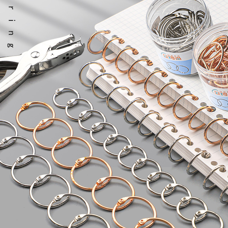 GANTUNGAN Ring Open Close Book Binder Menu Keychain 50 PCS - OBS-8 OBOS ...