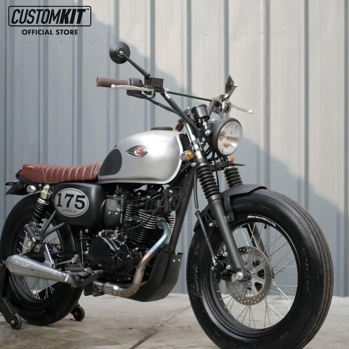 Kawasaki W175 Premium Customkit Tracker Handlebar | Shopee Philippines