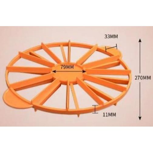 Cake Divider Tart Cake Divider 10 and 12 Birthday Cut Slices | Shopee ...