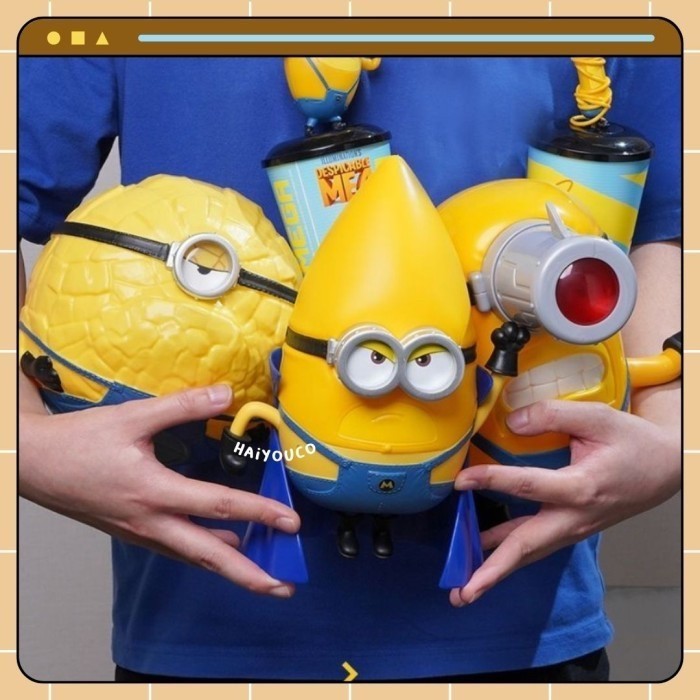 Despicable Me 4 XXI Cinema Minion Tumbler / Minion Popcorn Bucket ...