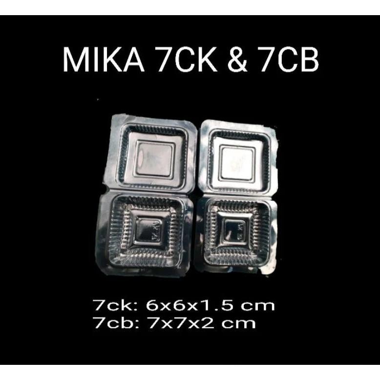 Mika Gx 7 / Mika Cake / Mika Plastic Gx 7 contains 100 Pcs | Shopee ...