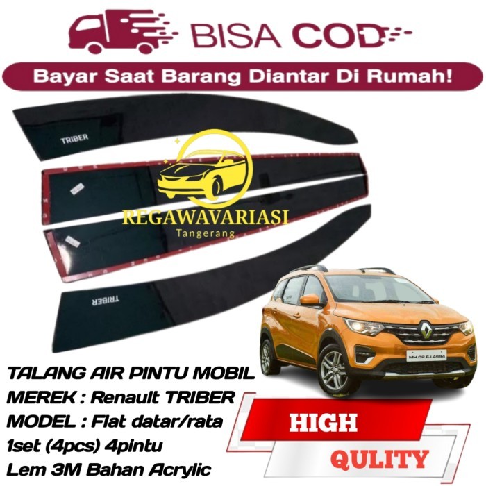 Renault Triber Car Gutter Flat Model/Average 4 Doors New!! | Shopee ...