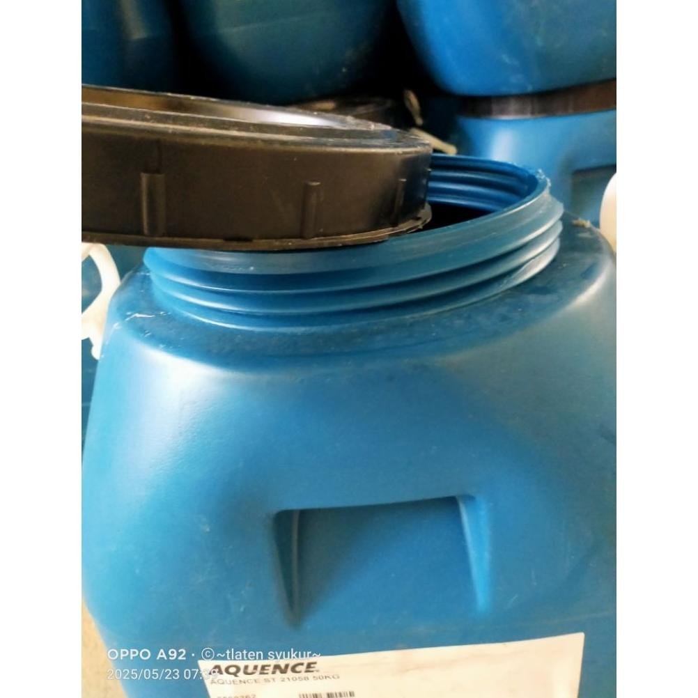 50L Plastic Barrel. Trash Can Drum. Fish Container Drum. 50L Drum with ...