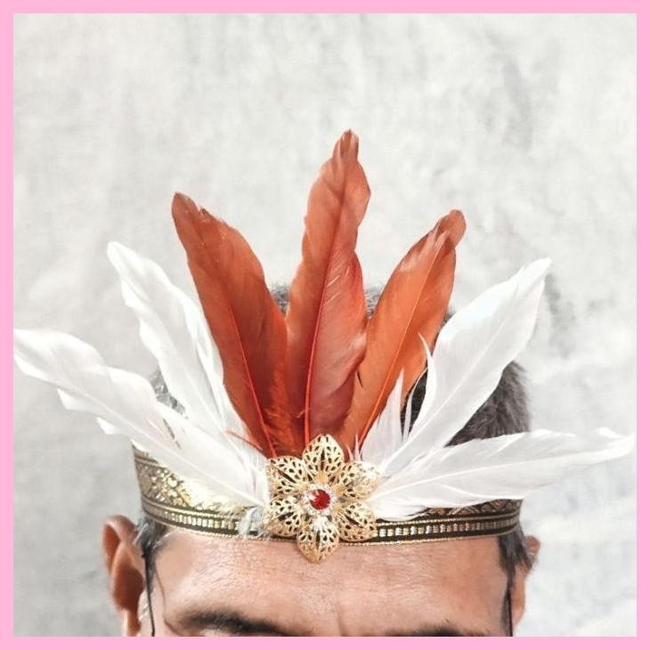 Shopee Mall Feather Crowns, Headdresses for Dance and Carnival, Ethnic ...