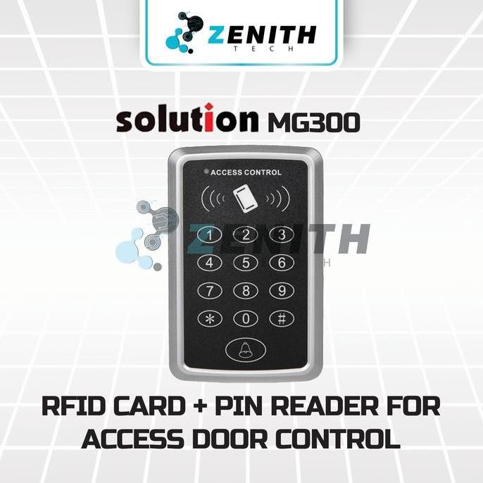 MESIN RFID READER ACCESS DOOR CONTROL SOLUTION MG300 - RFID READER ...