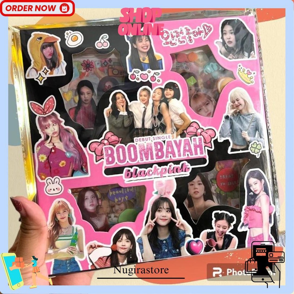 Nono Blackpink K-Pop Jisoo Jennie Lisa Rose Sticker - Waterproof ...
