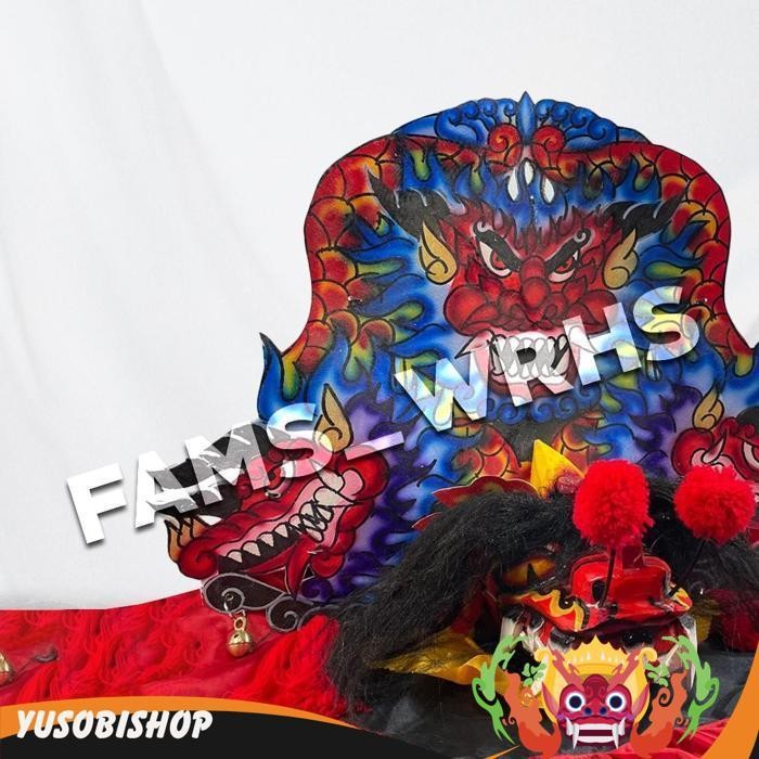 Barongan PremiumDEVIL Barongan Caplokan Wooden Traditional Children's ...