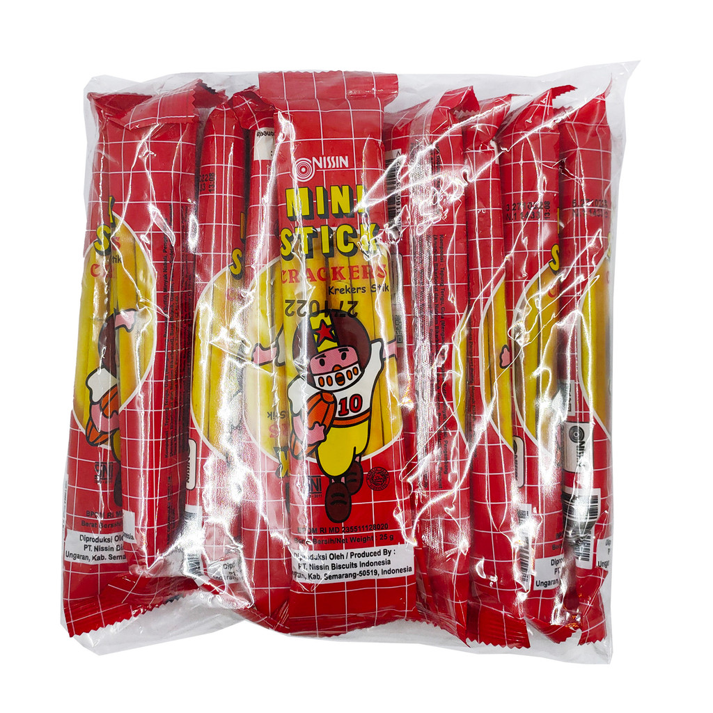 NISSIN MINI STICK BISCUITS, 10 PACKS Stick Biscuits | Shopee Philippines