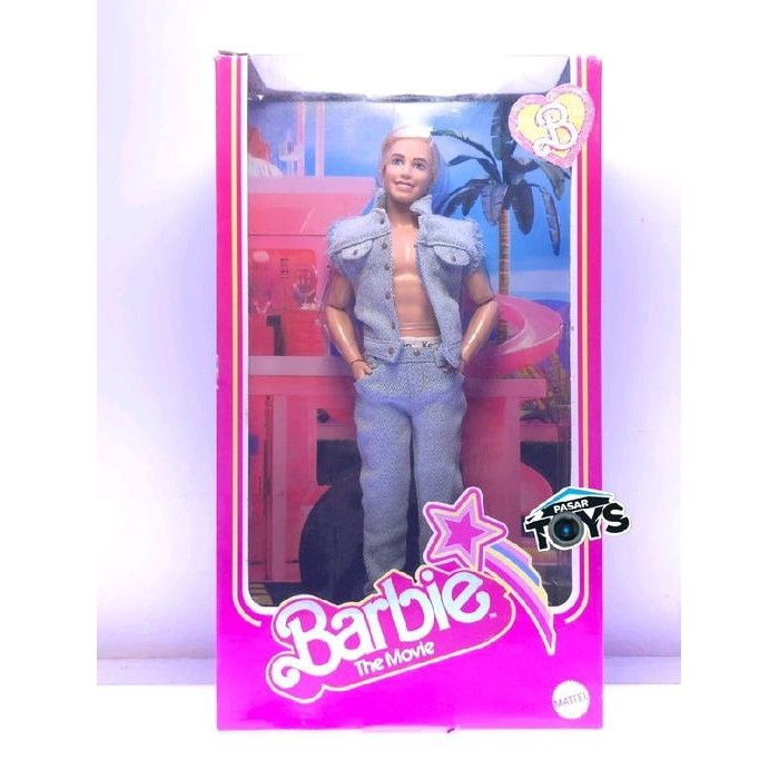 Barbie The Movie Collectible Ken Doll Wearing All-Denim Matching Set ...