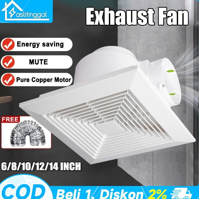 Ducting Exhaust Fan Ceiling 12 Inch 10 inch roof blower fan Wall ...