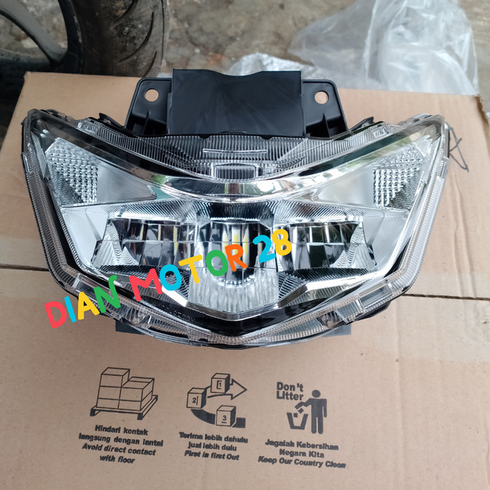 Original Honda Beat Led Delux Street Headlights 33100-K1A-N01 | Shopee ...