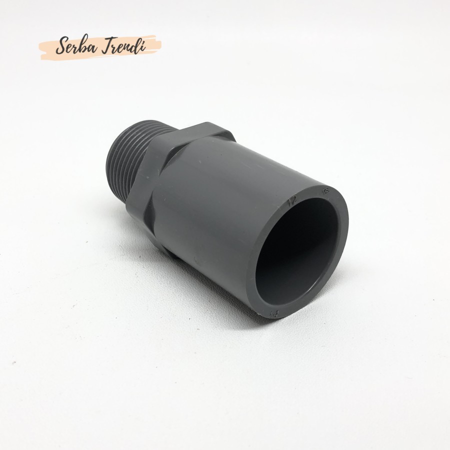 3 /4 Inch Paralon Pipe Water Pipe Outer Threads | SDL PVC 3/4 inch ...