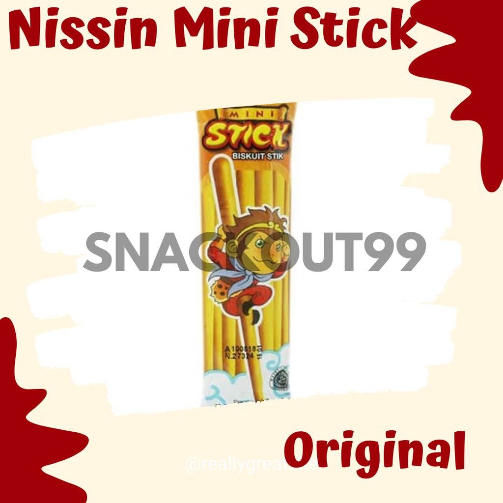 Nissin Mini Stick Pack 10 Pcs 13 Grams | Shopee Philippines