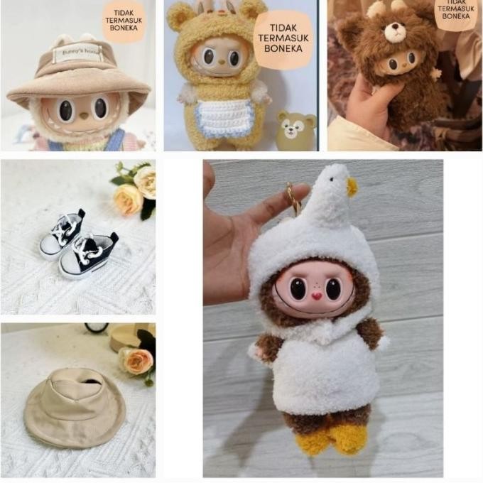 Ready BAJU DOLL LABUBU 1 VER 2 LISA BLACKPINK CUTE AND CUTE//BAJU ...