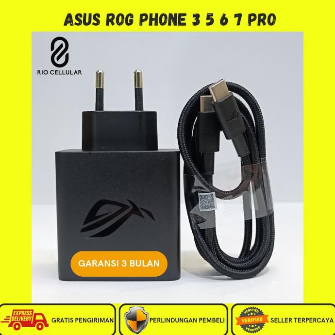 Original ASUS ROG 3 5 6 7 PRO 65W Hyper Charger Charger | Shopee ...