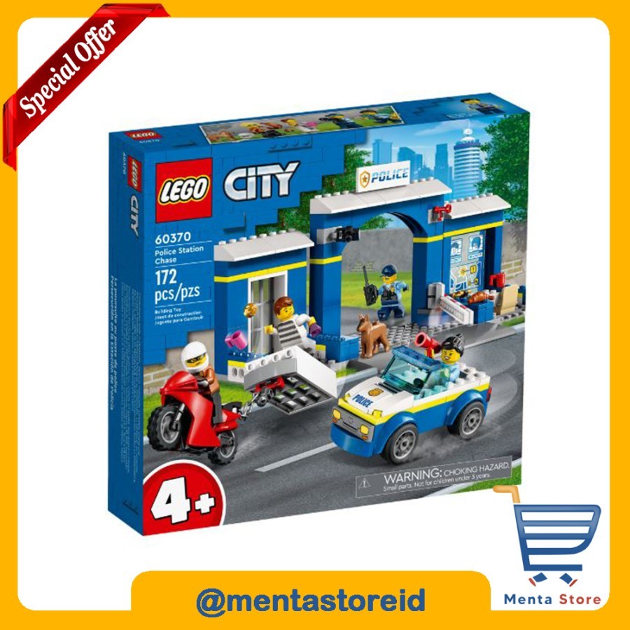 Lego City 60370 Police Station Chase | Shopee Philippines