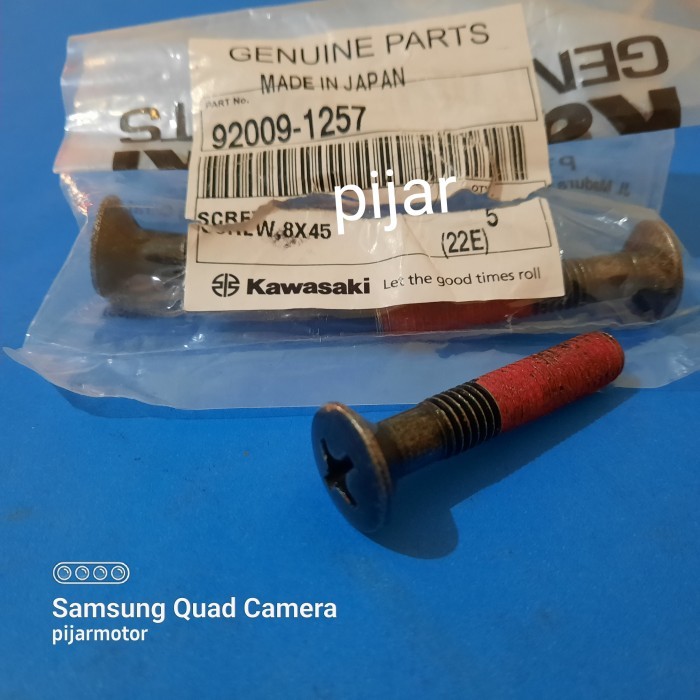 Kawasaki Ninja 150 Kis R Rr Ss Steering Handlebar Balancer Bolt Rare ...