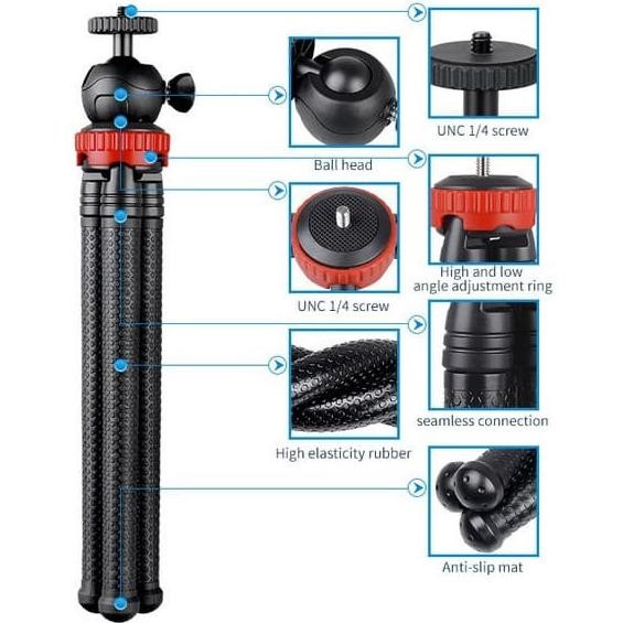 Mini Tripod Flexible Octopus GorillaPod | Shopee Philippines