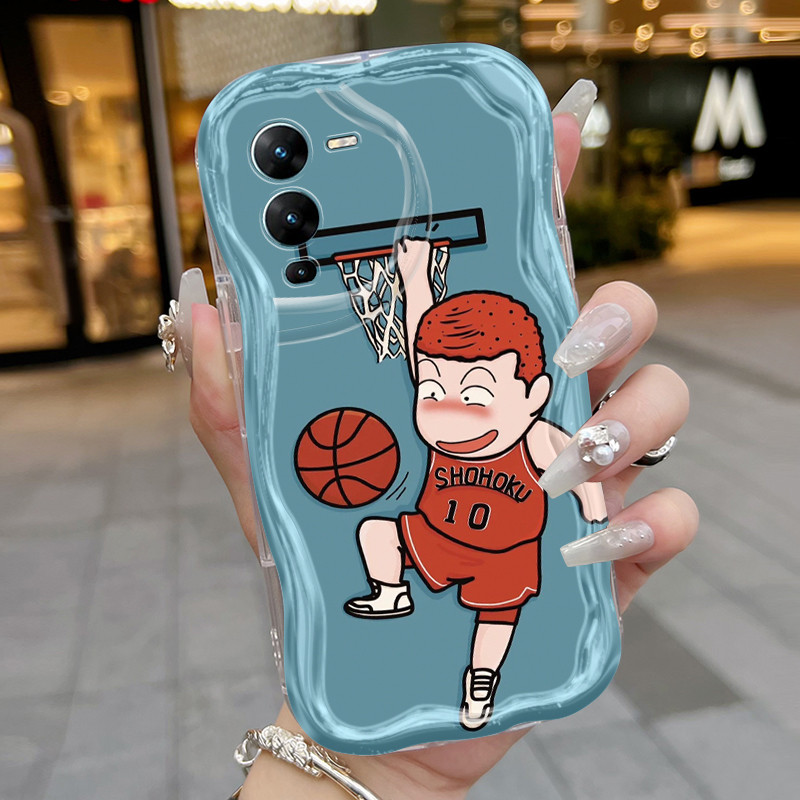 HP Casing For VIVO V25 Pro 5G Case anime Basketball Pattern HP Casing ...