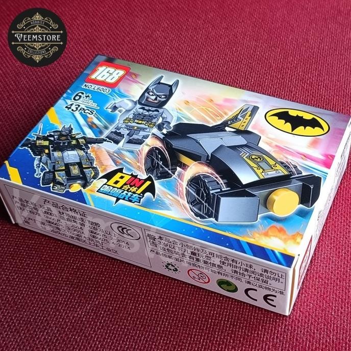 Brick Block Puzzle Toy Assembled Batman Vehicle 43pcs [L6003-7] Limited ...
