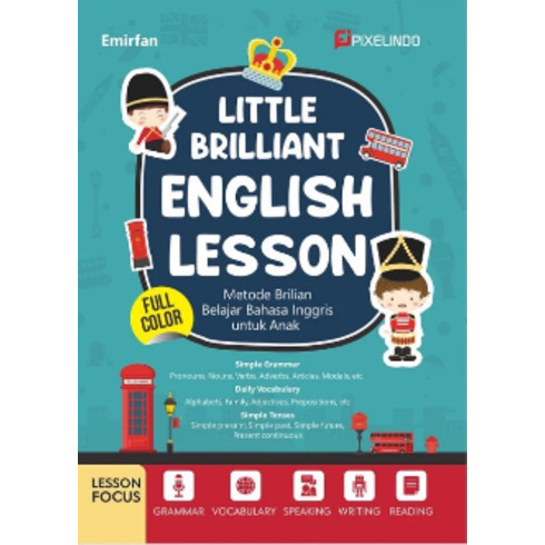 Full Color Little Brilliant English Lesson Book (Brilian Method Learn ...