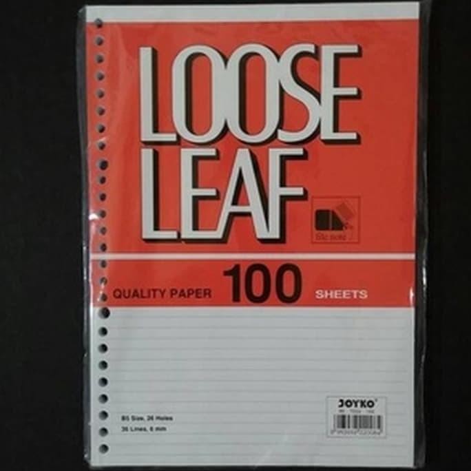 Fill in 100 sheets of binder file / loose leaf / binder paper | Shopee ...