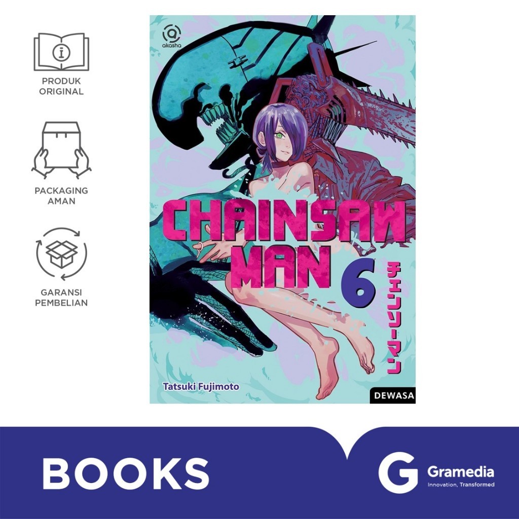 Chainsaw Man Comic Vol.6 (Tatsuki Fujimoto) | Shopee Philippines