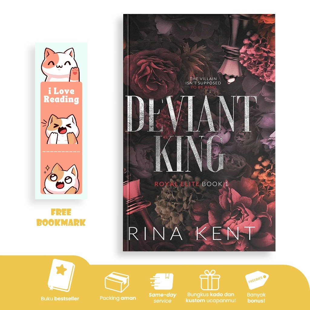 Deviant King (Royal Elite 1) by Rina Kent (English) | Shopee Philippines