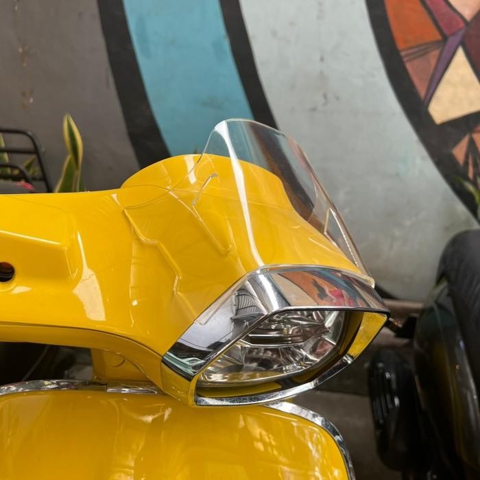 Visor Mini Windshield headlamp hat Transparent shell headlamp Vespa ...