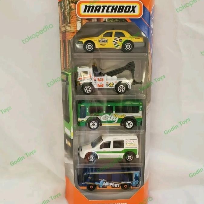 Matchbox Metro Transit giftpack pack diecast gift vehicle | Shopee ...