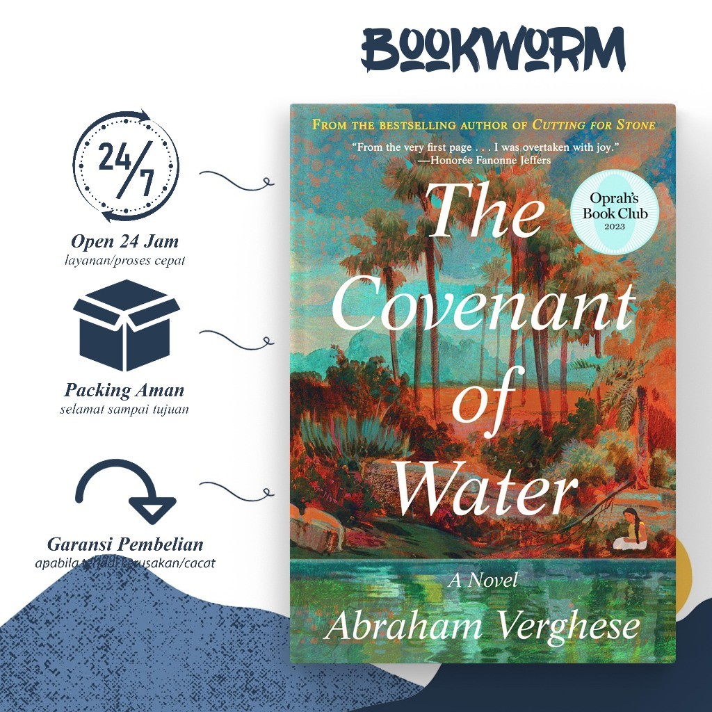 The Covenant of Water by Abraham Verghese (English) | Shopee Philippines
