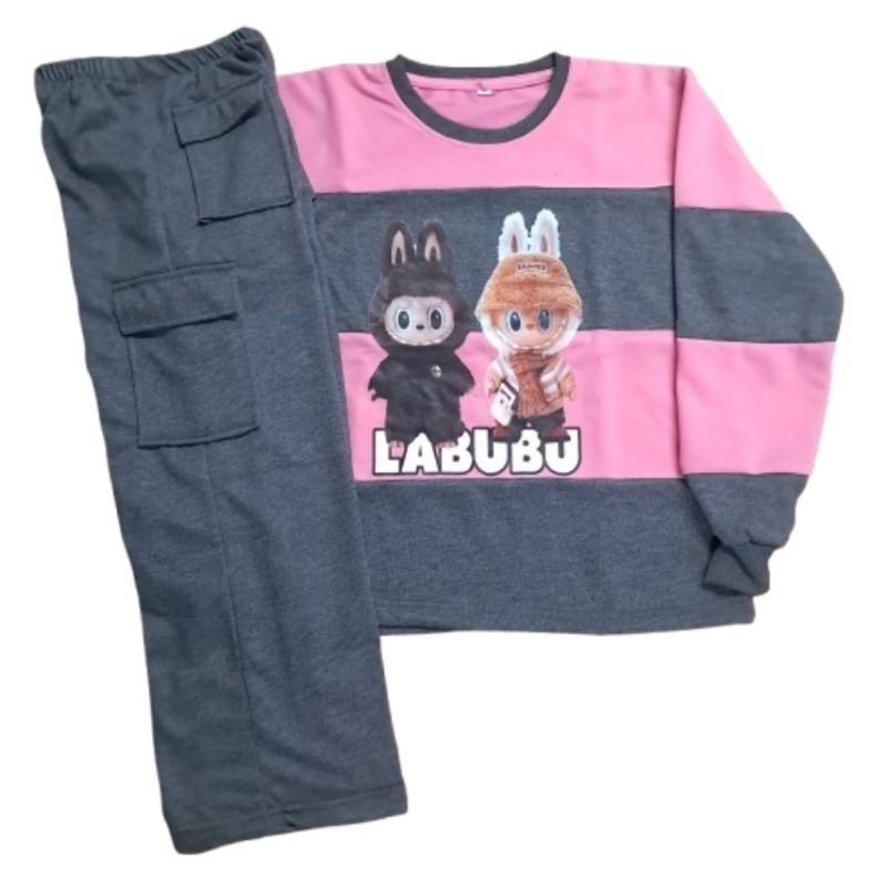 Cute Children's Clothing set Pumpkin Cargo Striped girls' clothing set ...