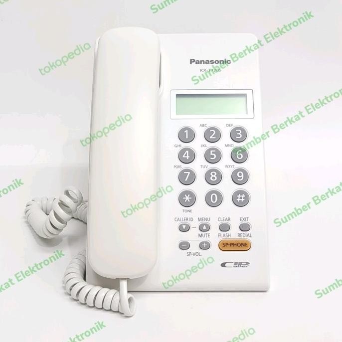 Panasonic KX-T7705 Telephone (White) | Shopee Philippines