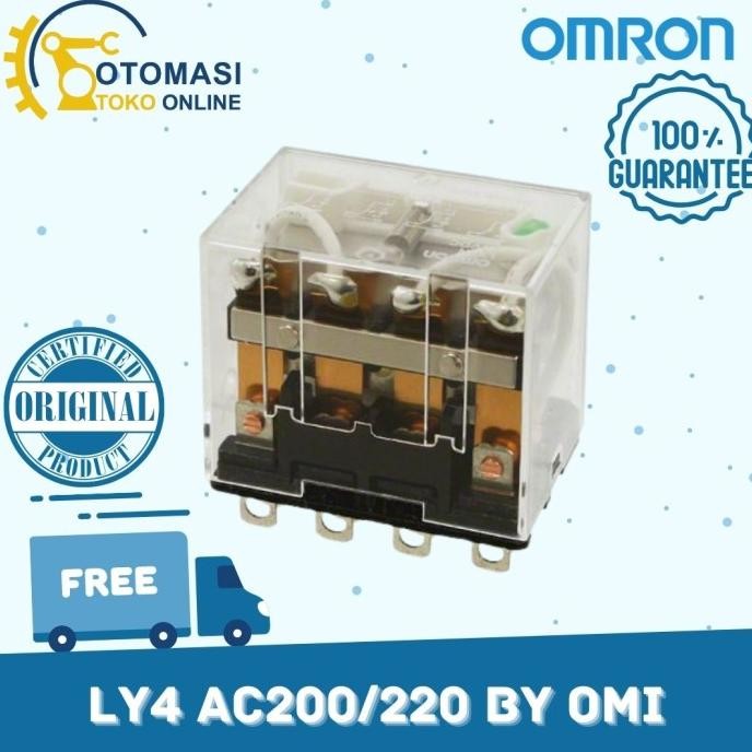 Omron LY4 AC200-220 Relay | Shopee Philippines