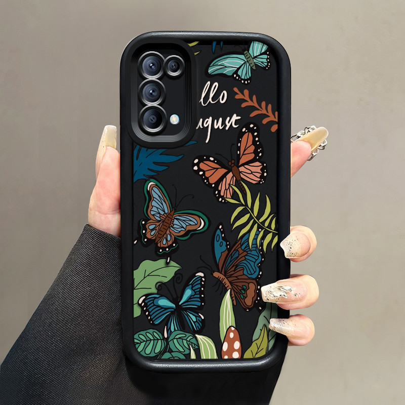 OPPO Reno 5 Phone Case OPPO Reno 5K Case HP Casing Silicone Protective ...