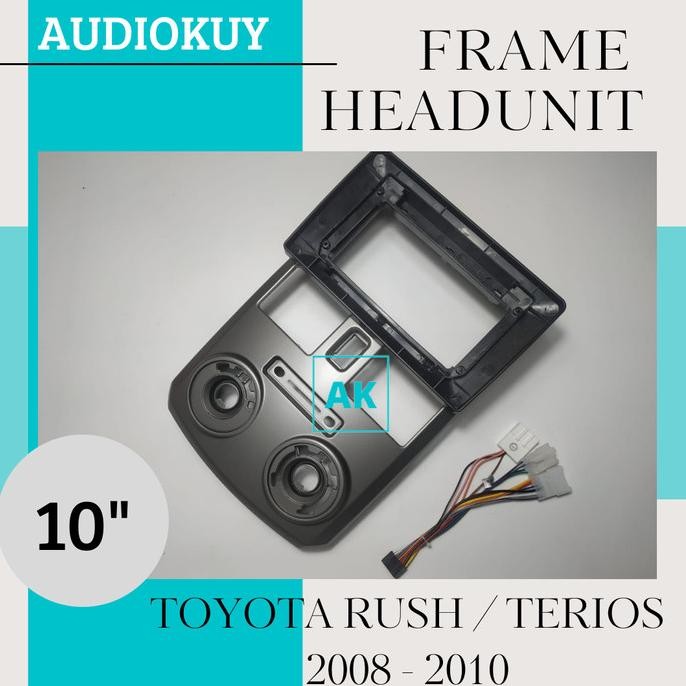 2008 - 2010 Toyota Rush / Terios 10 inch Android Head Unit Frame ...