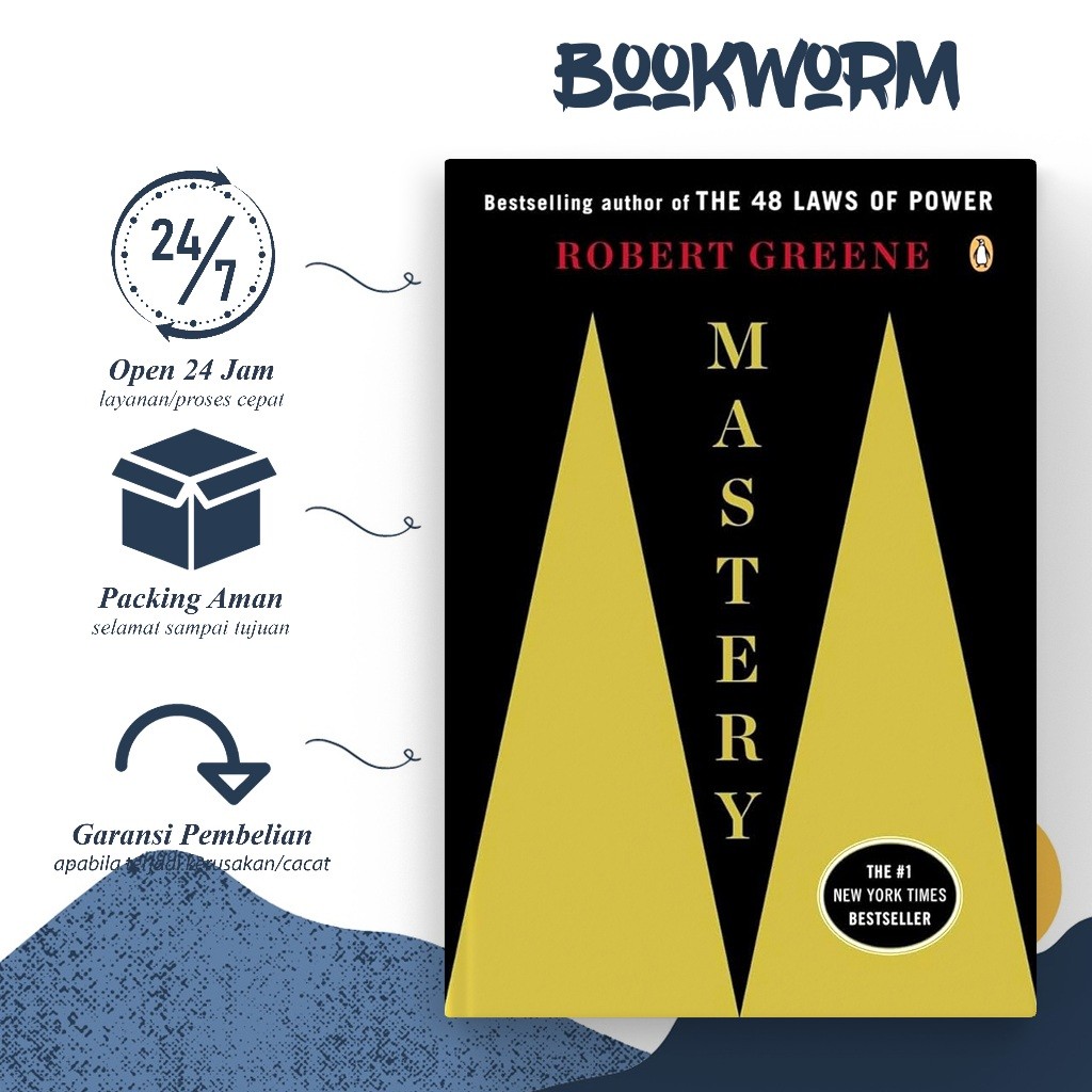 Mastery by Robert Greene (English) | Shopee Philippines