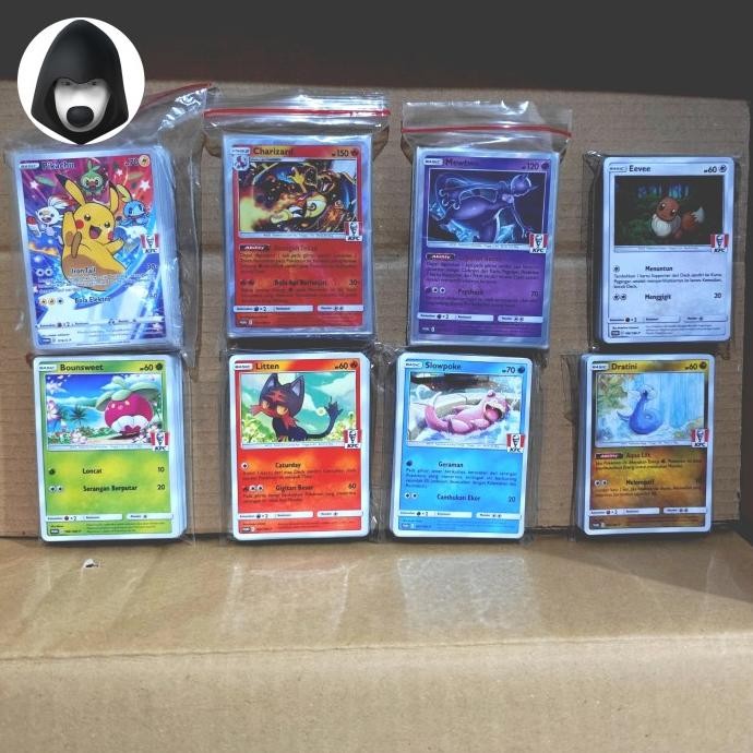 Pokemon KFC complete set tcg HFS | Shopee Philippines