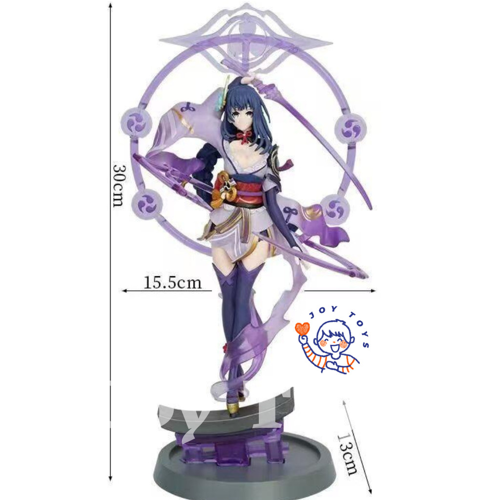 Raiden SHOGUN STANDING DIORAMA 1 PCS 330 GENSHIN IMPACT FIGURE TOYS ...